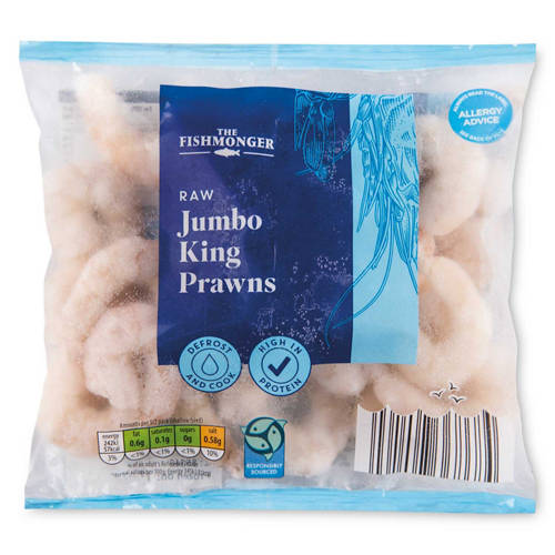 Raw Jumbo King Prawns | ALDI UK